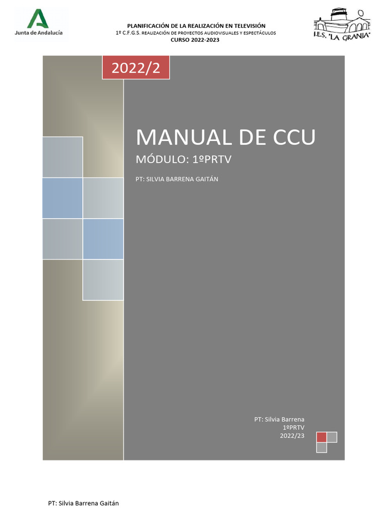 Manual Ccu | PDF | Cámara | Color