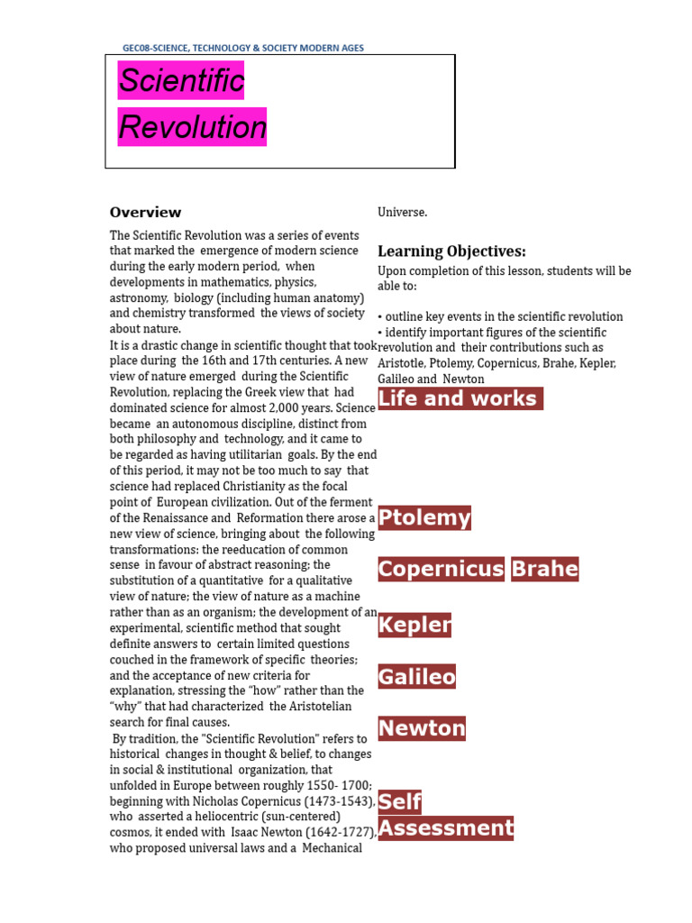 5 Scientific Revolution Converted | PDF