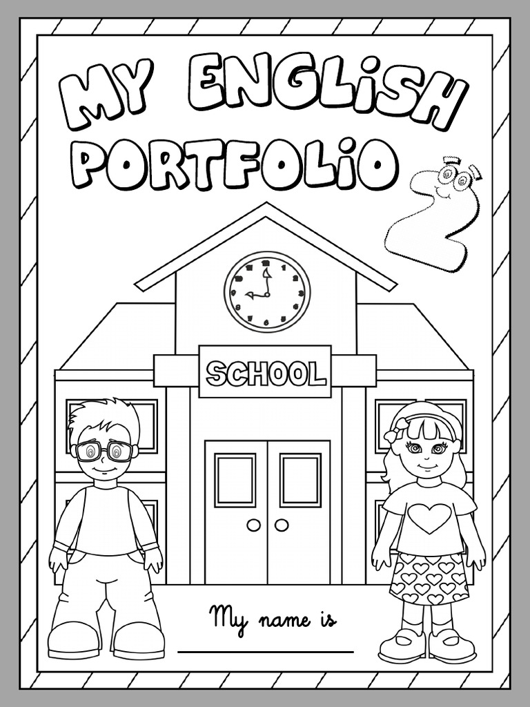 My English Portfolio-Bw | PDF