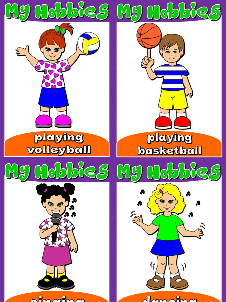 HOBBIES-FLASHCARDS | PDF