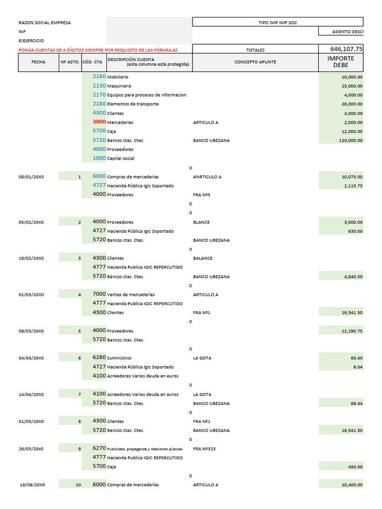 Contabilidad 4 | PDF | Economias