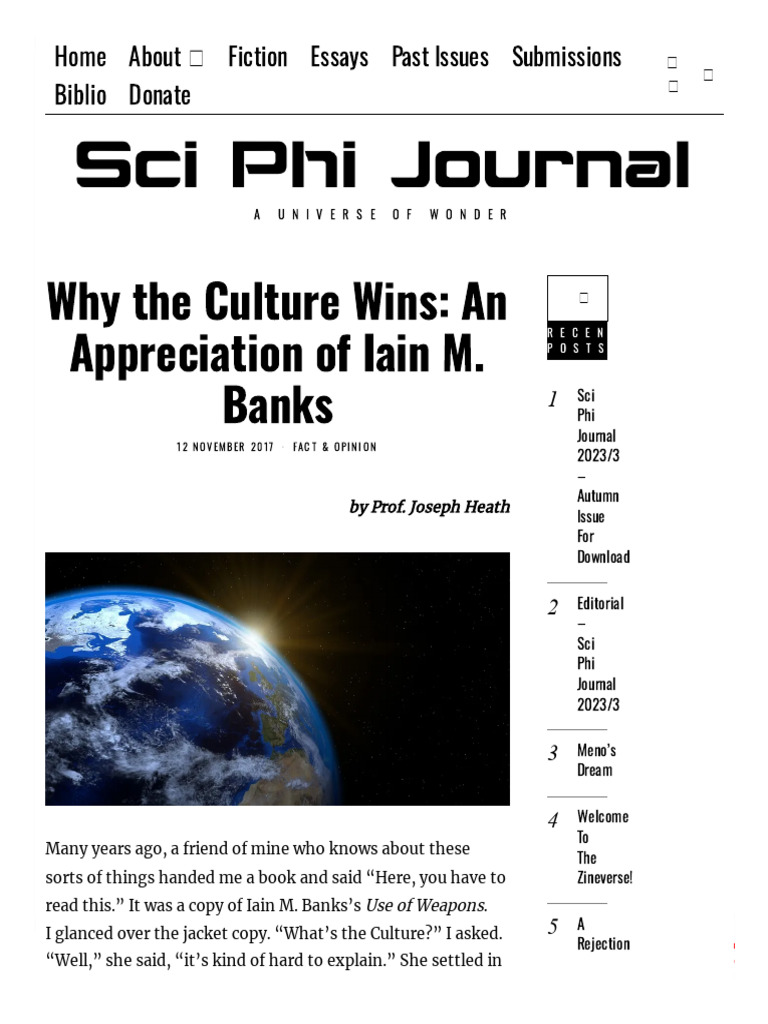 Joseph Heath - Why The Culture Wins | PDF | Meme