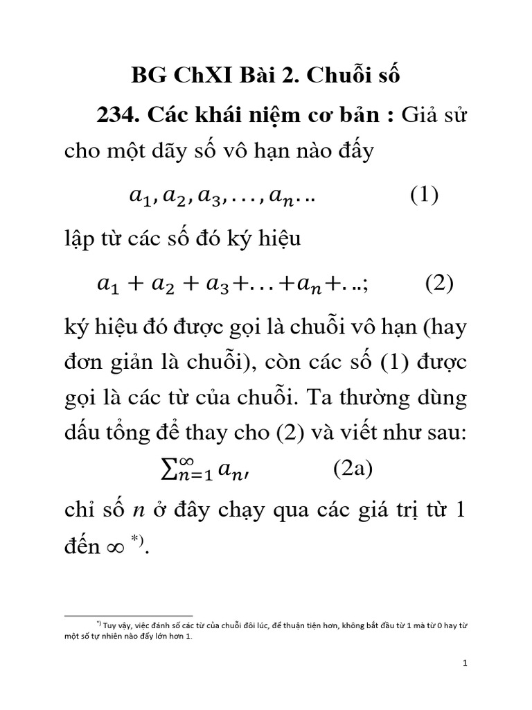 Bg Chxi Bài 2. Chuỗi Số | PDF