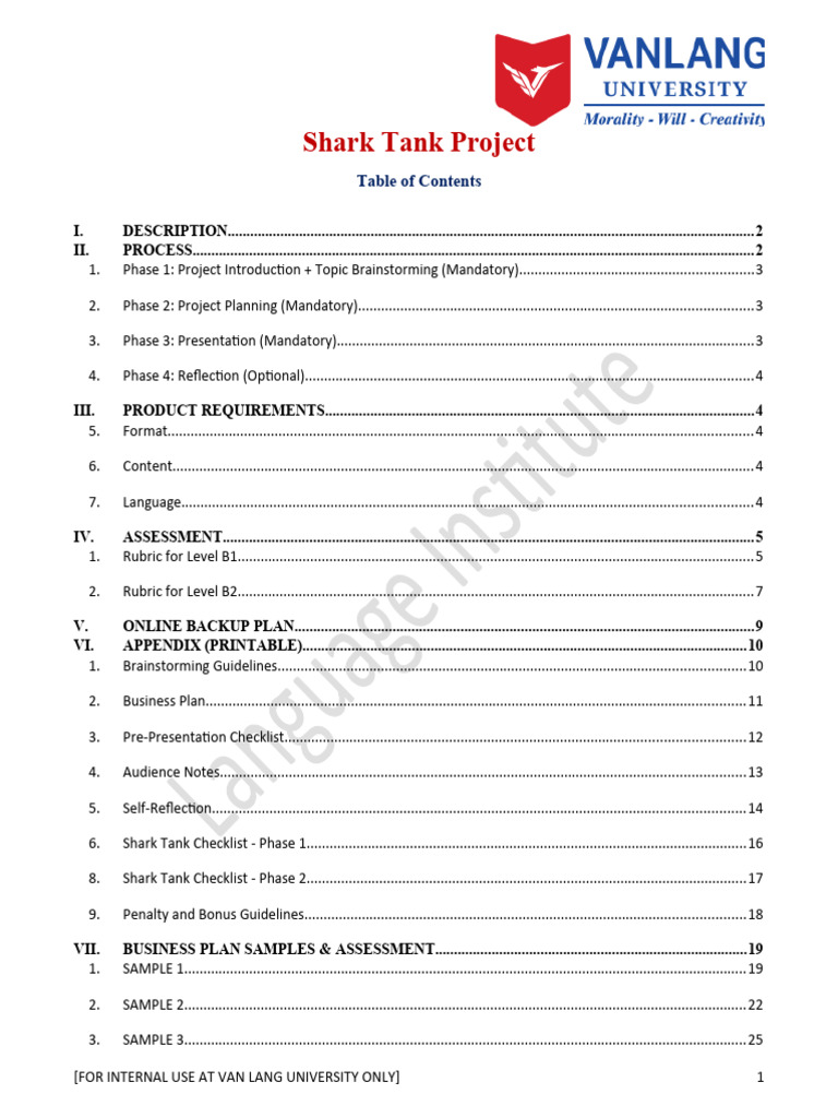 (EDITABLE) PBA Manual - Shark Tank Project | PDF | Waste | Waste Management
