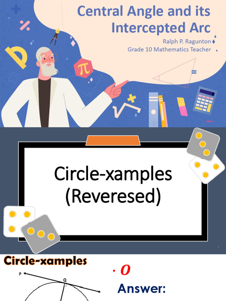 Theorem 1 and Postulate 1 | PDF | Circle | Angle