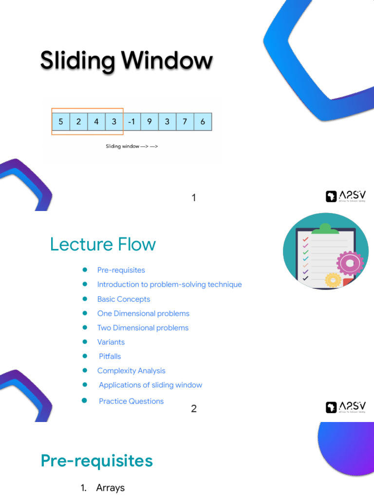 Sliding Window - Without Code | PDF | Matrix (Mathematics) | Mathematical Optimization