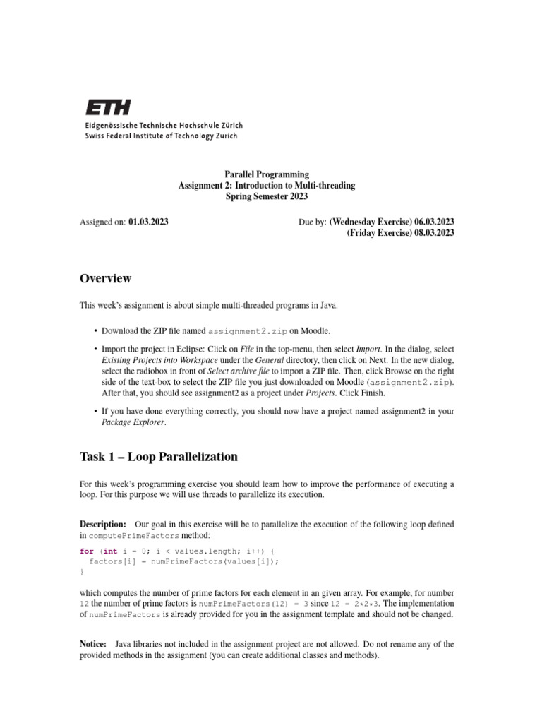 Assignment 2 | PDF | Zip (File Format) | Operating System Technology
