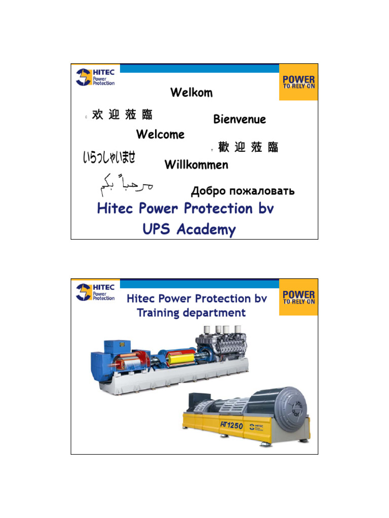 Hitec Power Protection: Global UPS Solutions | PDF | Computers