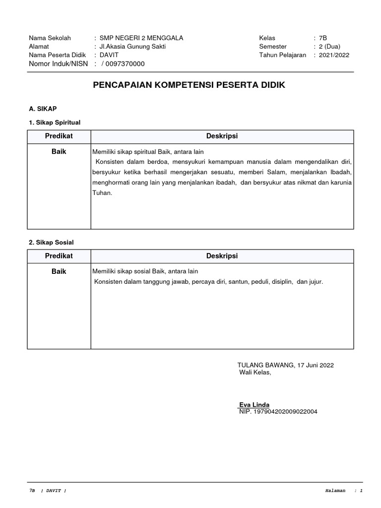 Rapor DAVIT 20212 | PDF