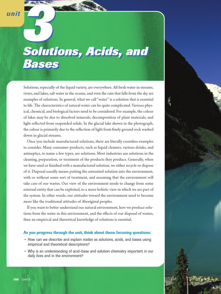 Chemistry Textbook Chapter 5 Nelson | PDF | Mixture | Chemistry