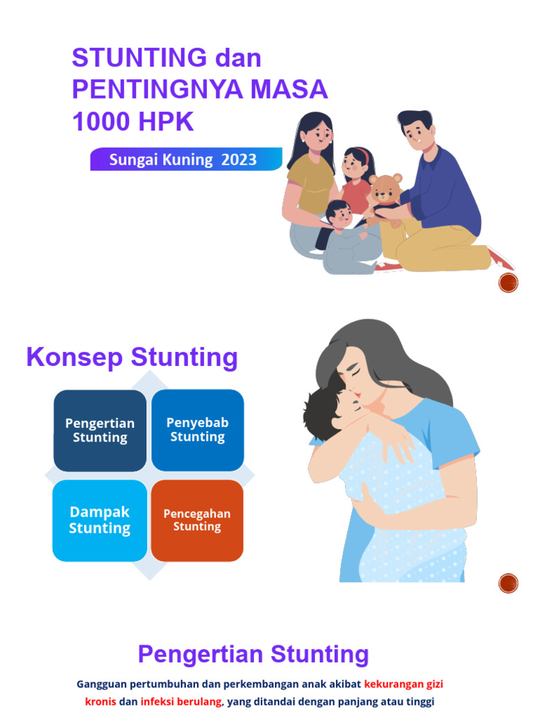 Konsep Stunting Final Updating TPK Edit | PDF