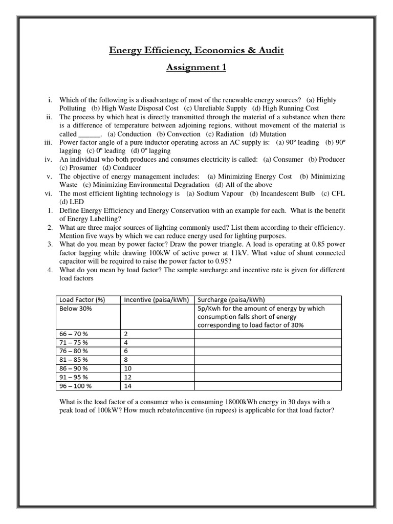 Energy Efficiency | PDF
