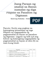 Araling Panlipunan - Paggarote Sa Gomburza | PDF