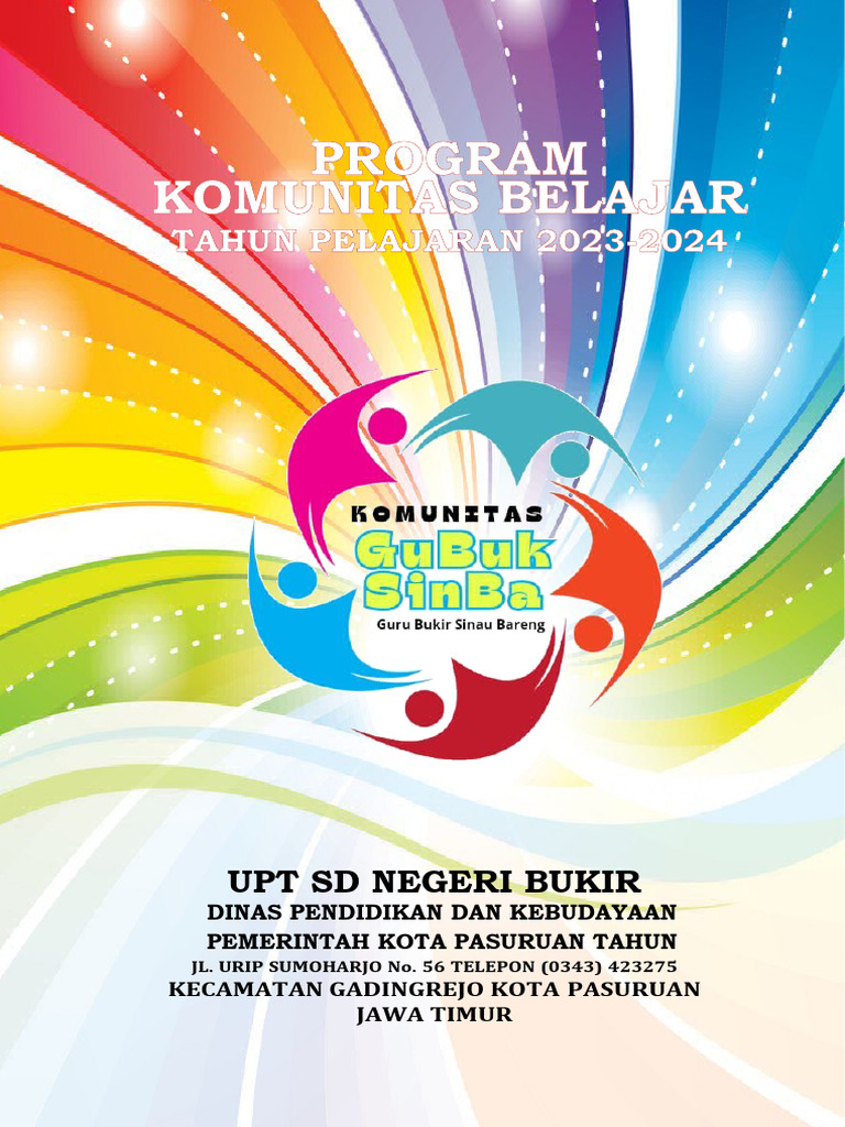 Program Kombel UPT SD Negeri Bukir 2023 | PDF