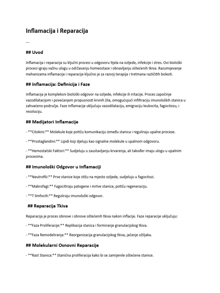 INFLAMACIJA | PDF