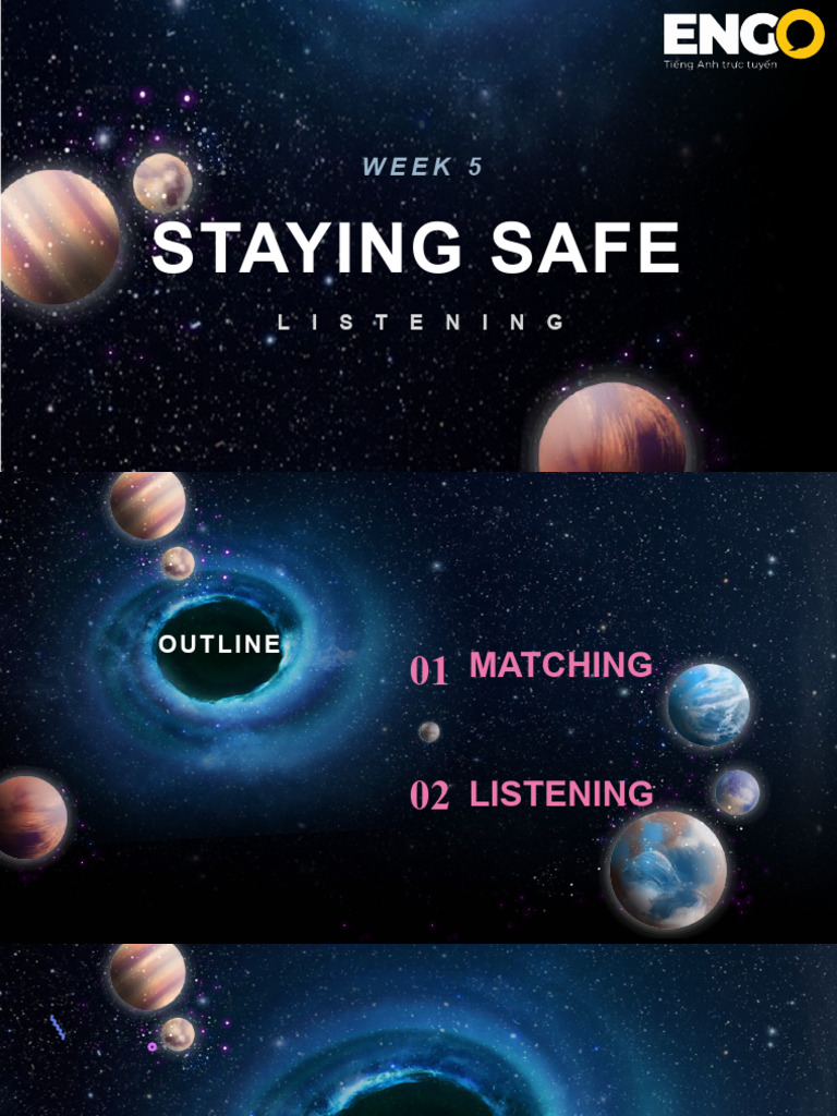 Staying safe_LISTENING | PDF