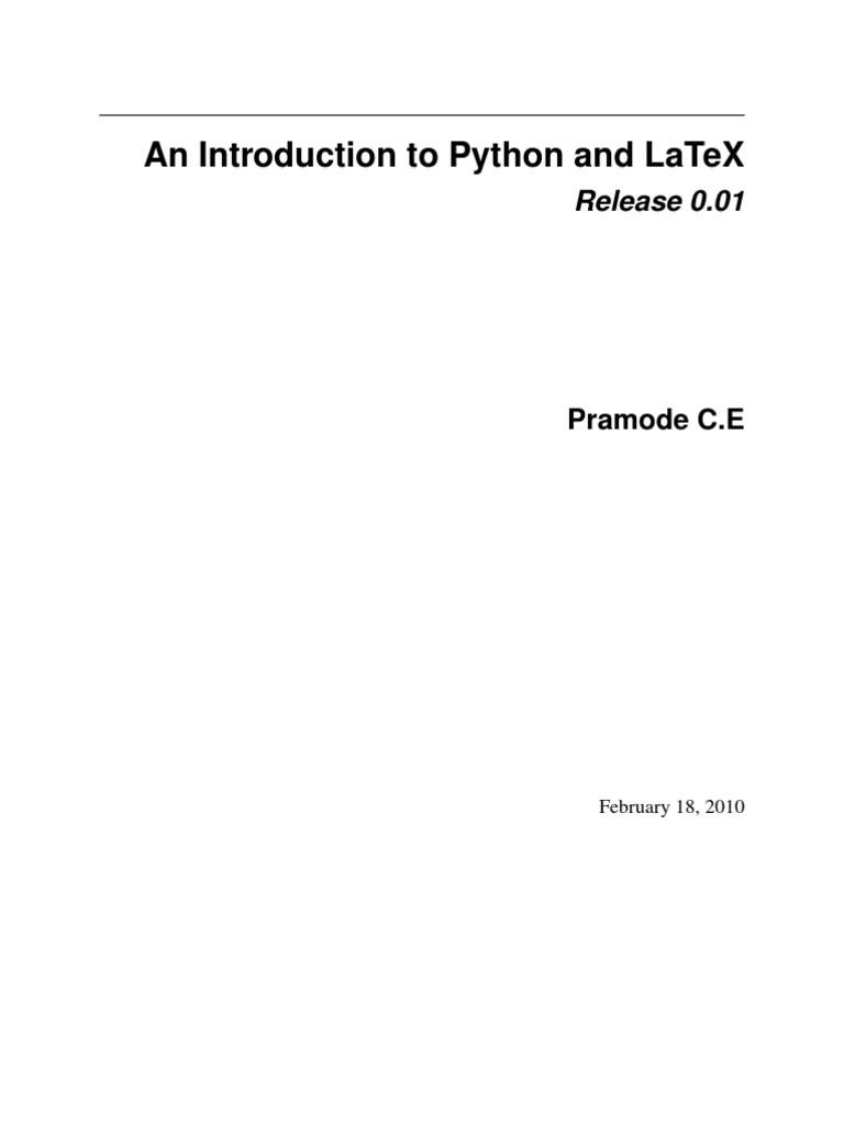 Pylatex Pdf Parameter Computer Programming Prime Number 5721