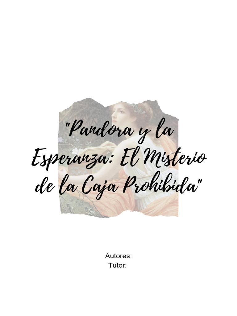 Mito La Caja de Pandora | PDF | Prometeo