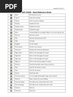 SAP Icons - Extended List | PDF | Icon (Computing) | System Software