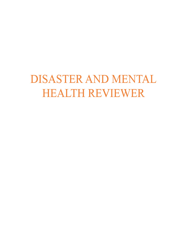 DMH Reviewer | PDF | Performance Appraisal | Psychology