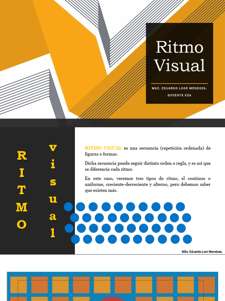 Ritmo Visual | PDF | Ritmo
