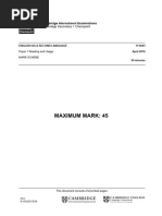 SATs Score Conversion Chart | PDF