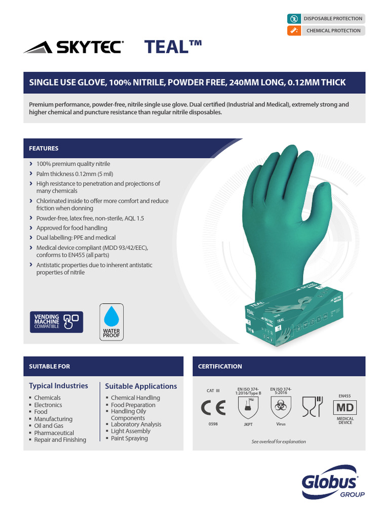 SKYTEC Datasheet TEAL 0723 | PDF | Acid | Chemical Compounds