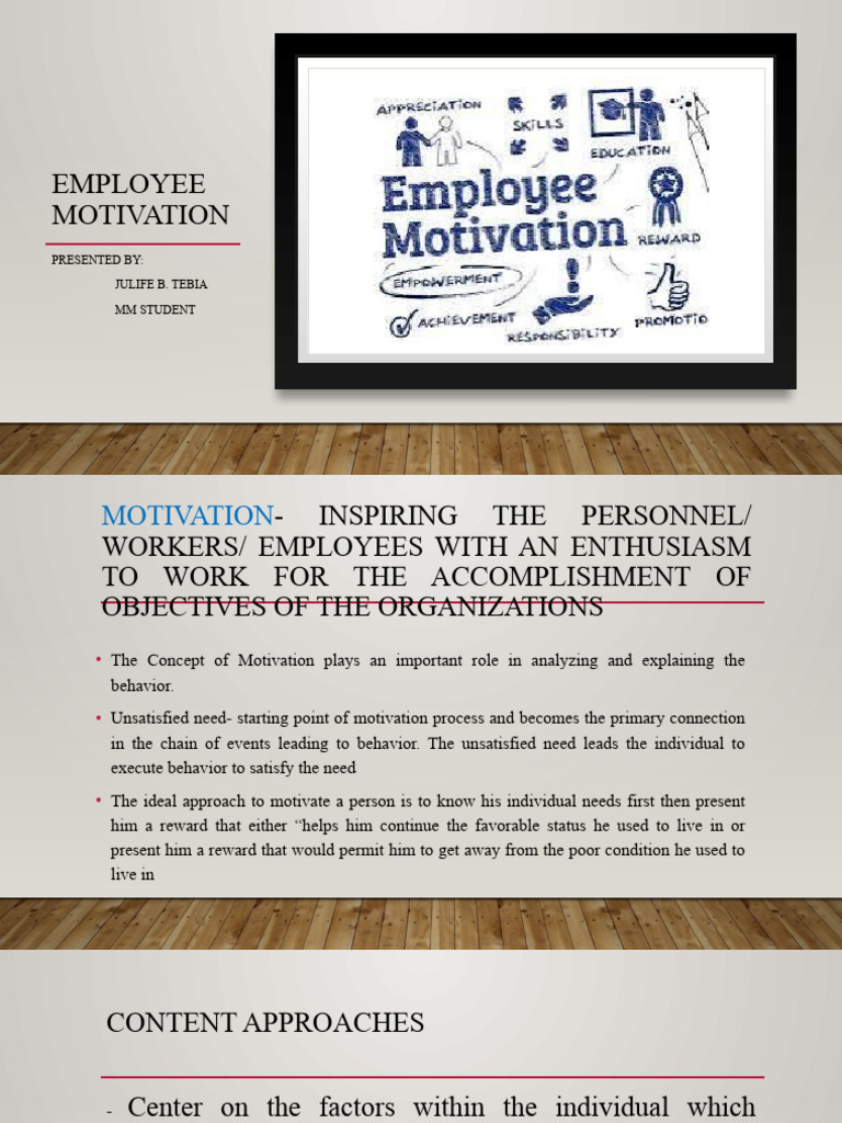 Employee Motivation - REPORT | PDF