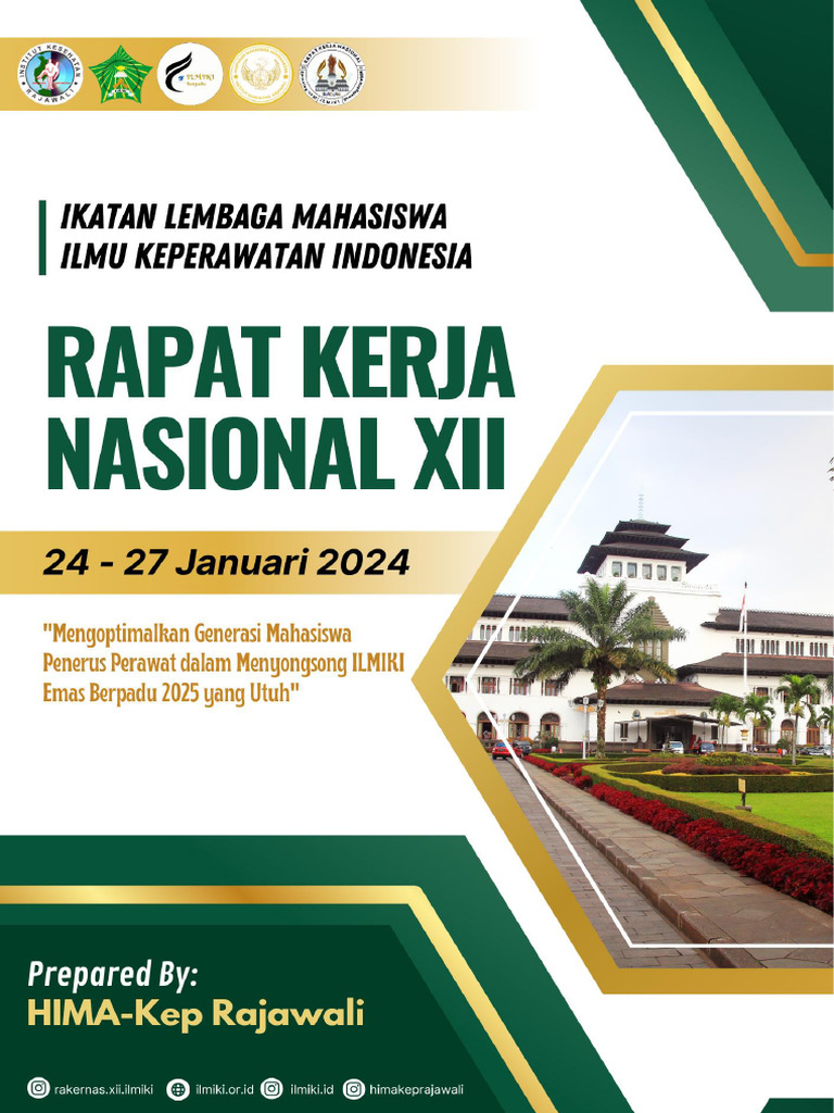 RAKERNAS XII ILMIKI 2024: Revitalisasi Mahasiswa | PDF