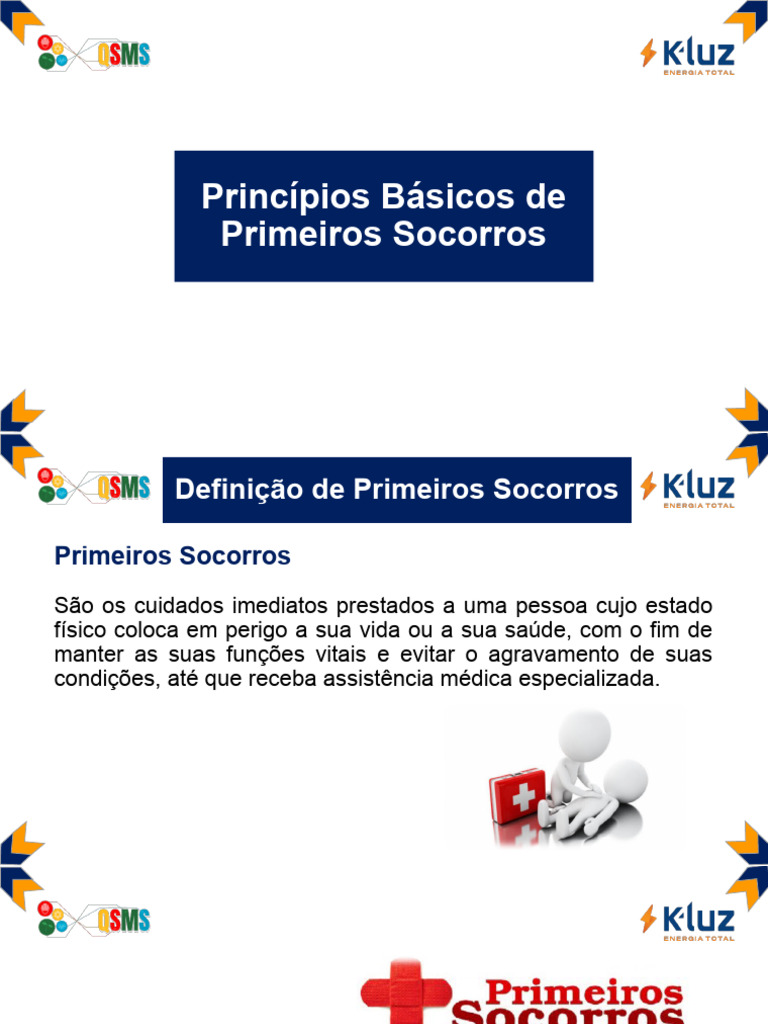 16 - Príncipios Básicos de Primeiros Socorros | PDF | Primeiros ...