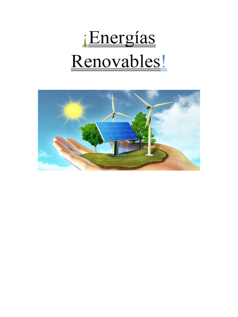 Energías Renovables | PDF
