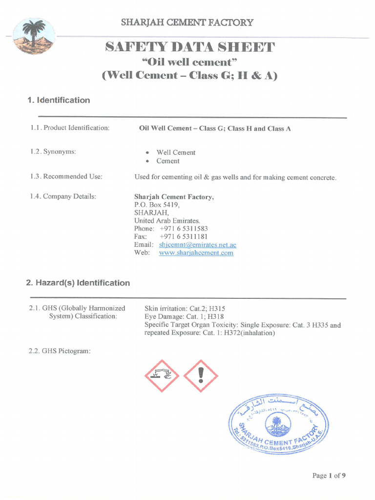 Owc MSDS | PDF