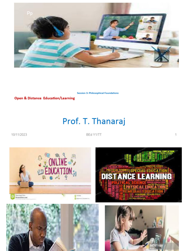 3.0 Odl | PDF | Distance Education | Learning