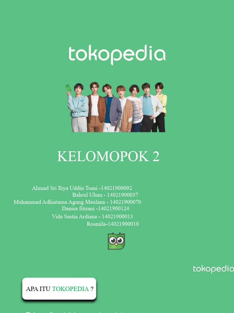 Kelompok 2 PPT Tokopedia | PDF