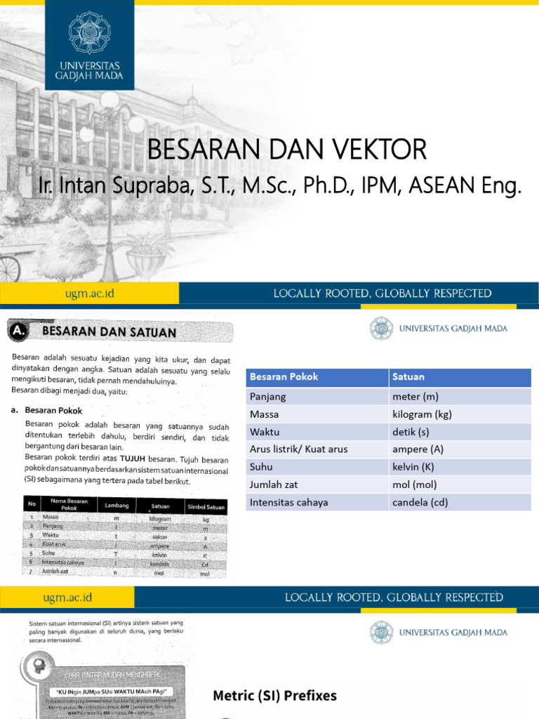 Besaran Dan Vektor | PDF