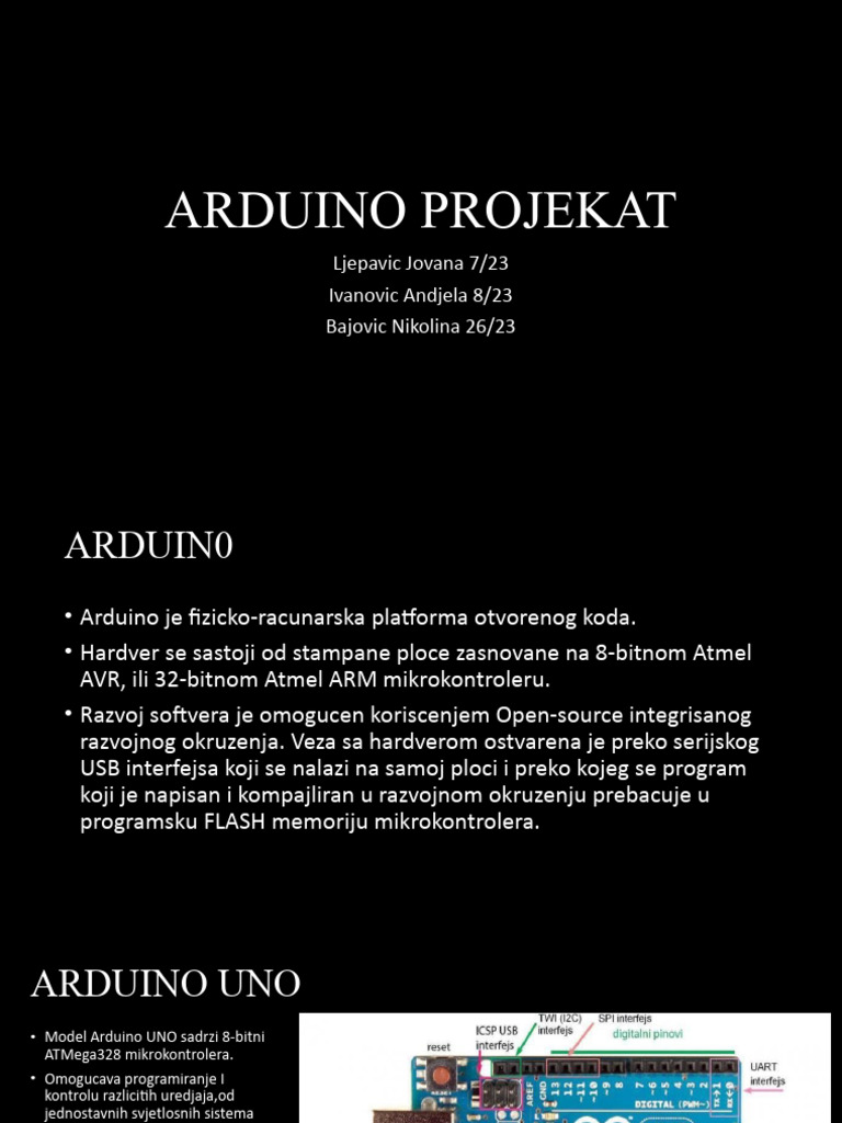 Arduino Projekat | PDF