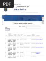 Gwalior Police Station Contact List | PDF