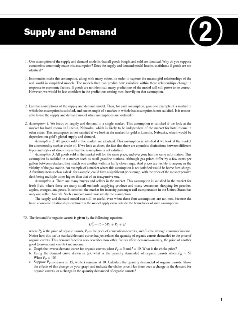 Microeconomics 2nd Edition Goolsbee Solutions Manual | PDF