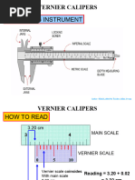 Vernier Caliper Practice Sheet | PDF