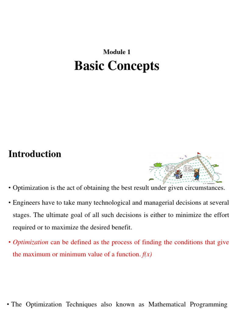 Module 1-2 | PDF | Mathematical Optimization | Analysis