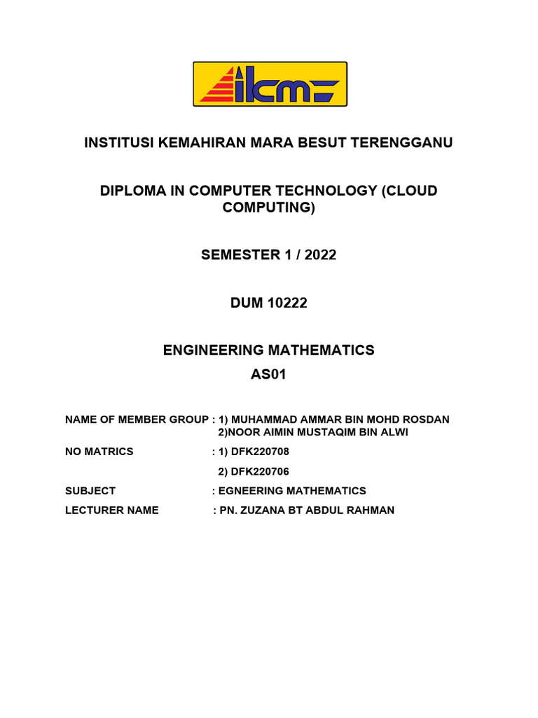MATH REPORT | PDF | Area | Shape