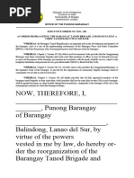 Barangay Officials Leave Application Form | PDF | Sick Leave | Employment
