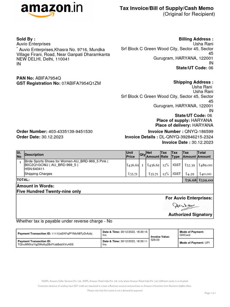 Invoice | Download Free PDF | Invoice | Government Finances