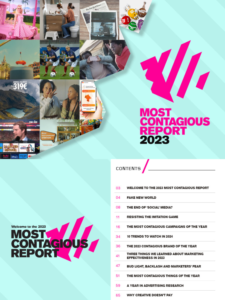 Most Contagious Report 2023 | PDF | Social Media | Popular Culture ...