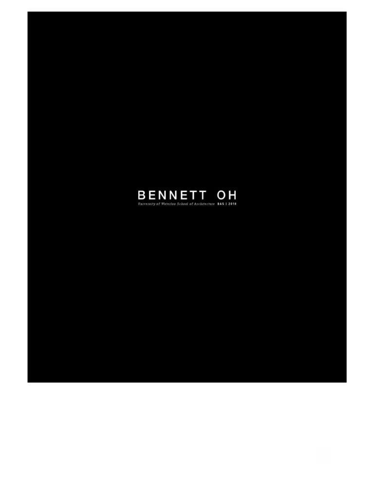 Bennett Oh 2015 - Selected Works - Vebuka | PDF