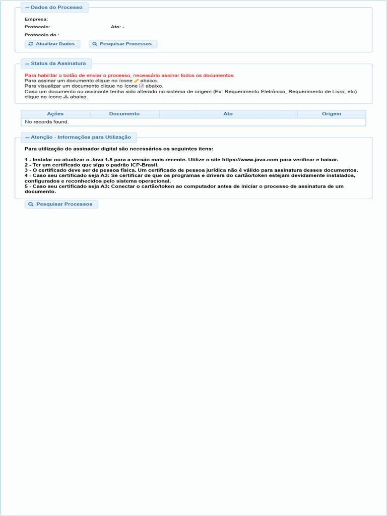 Instruções para Assinatura Digital Prosolution | PDF | Computadores