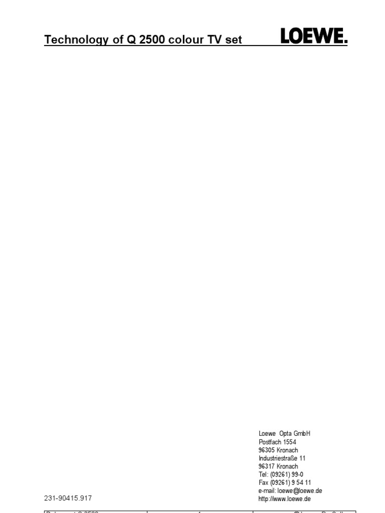 Q2500 Engl Uebersetzung | PDF | Power Supply | Rectifier