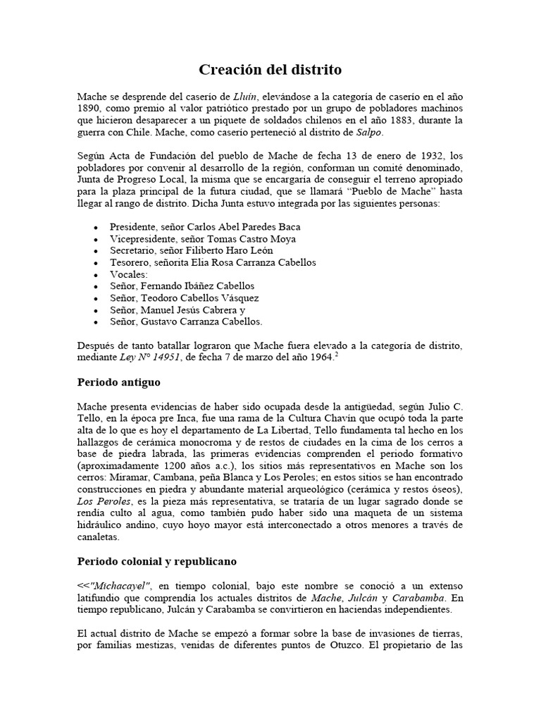 MACHE Tierra de Encanto | PDF | Viajes y turismo