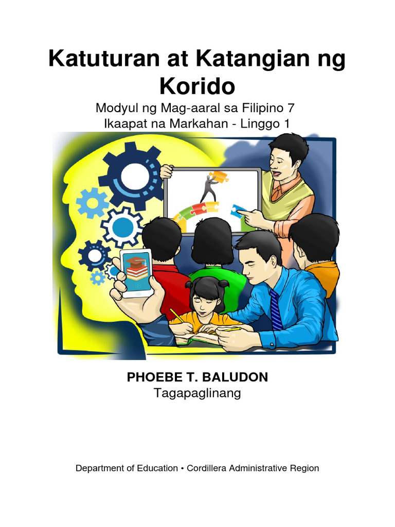 Filipino7 Q4 W1 Katangian-ng-Korido Baludon Kalinga 2 | PDF