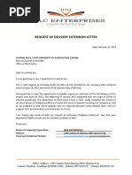 Loan Restructuring Letter | PDF | Business
